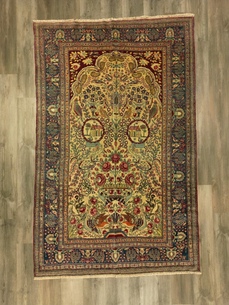 Tehran - Antique 110 Year Old - Museum Rug Co.